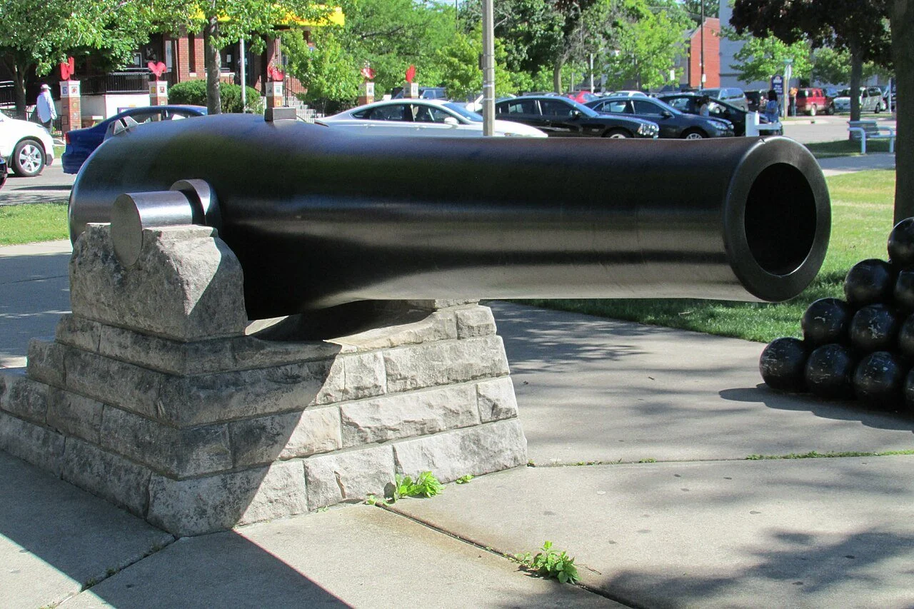XI-Inch Dahlgren at Lake Bluff Park in St. Joseph, Michigan ...