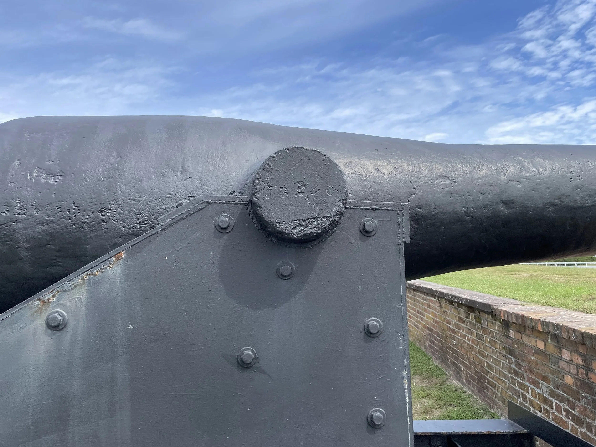 The 10-Inch Confederate Columbiad at Fort Macon — Santee1821: Naval ...