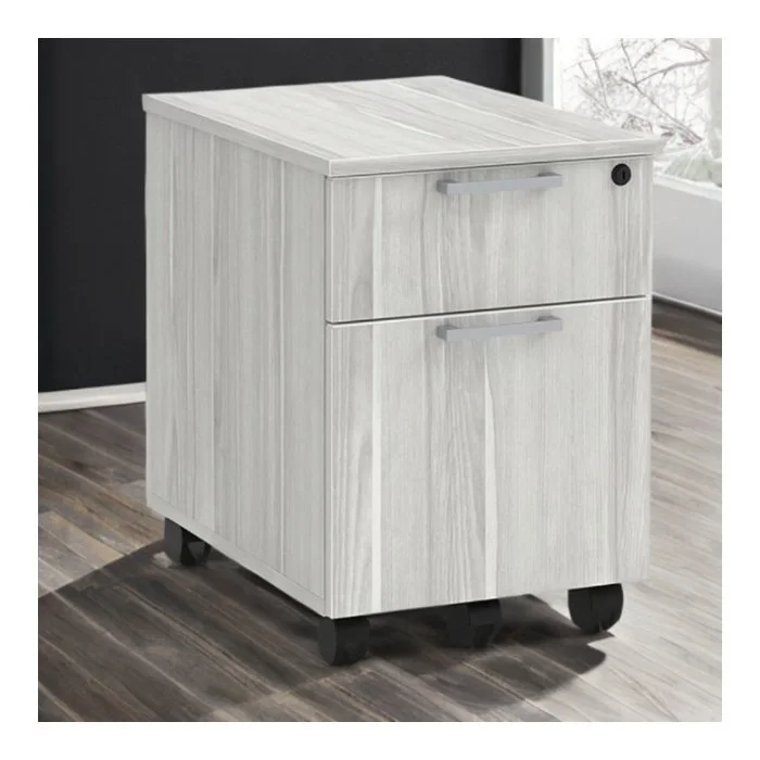 MOBILE BOX/FILE PED - SILVER BIRCH — MJ Innovate Company