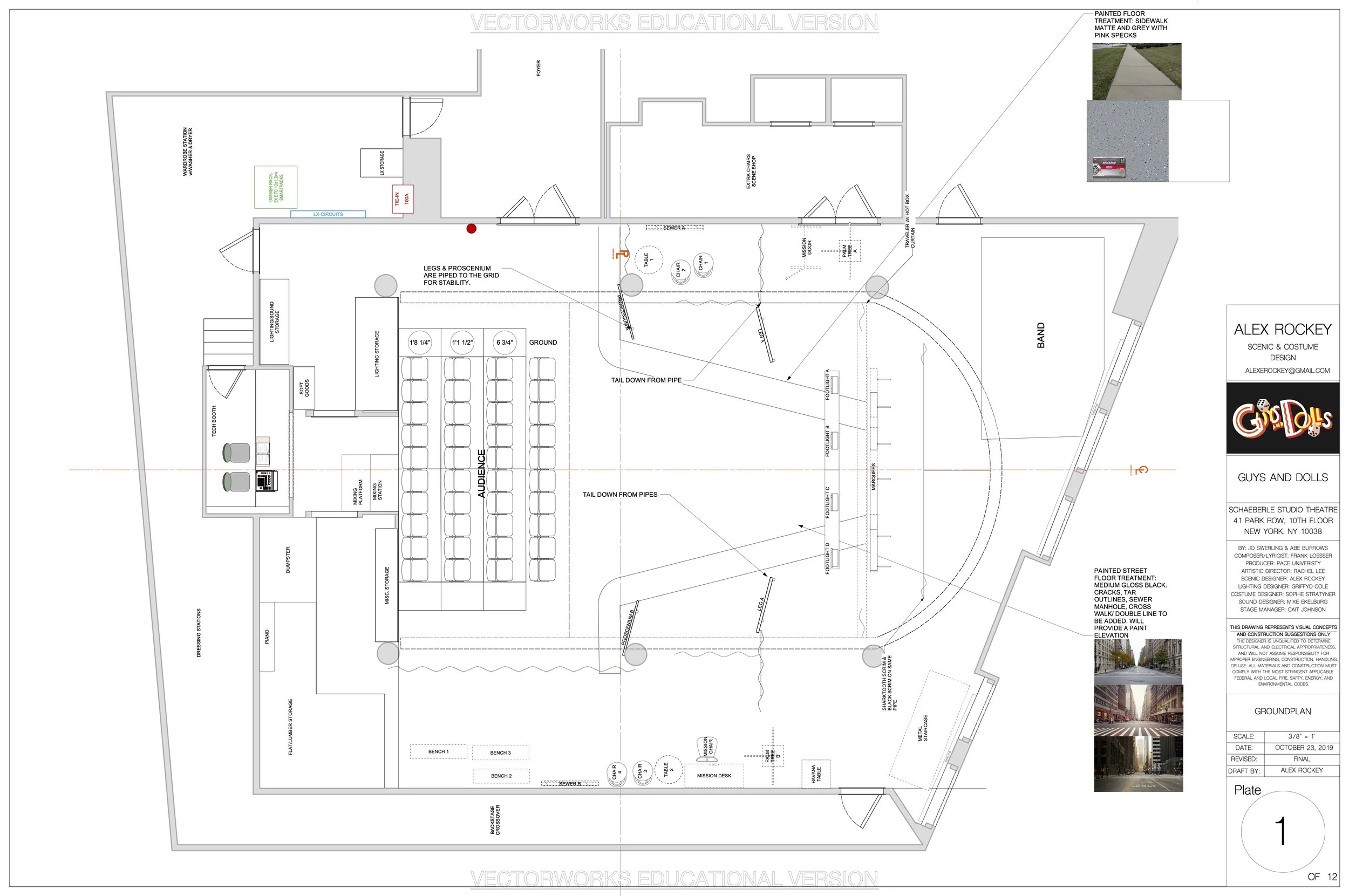 Guys and Dolls — Alex Rockey Design