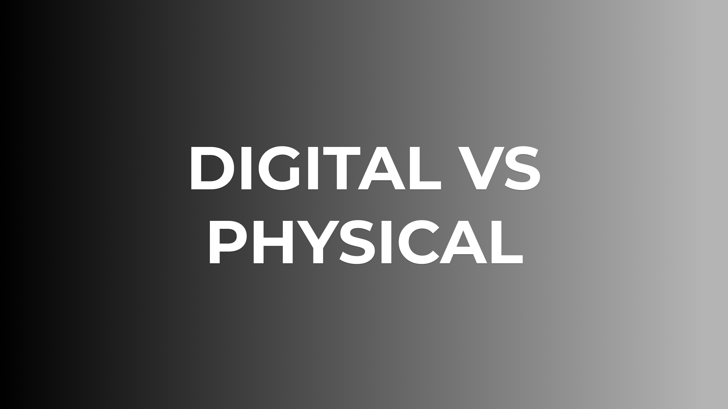 Lesson 9: Digital vs Physical Objects — evergence