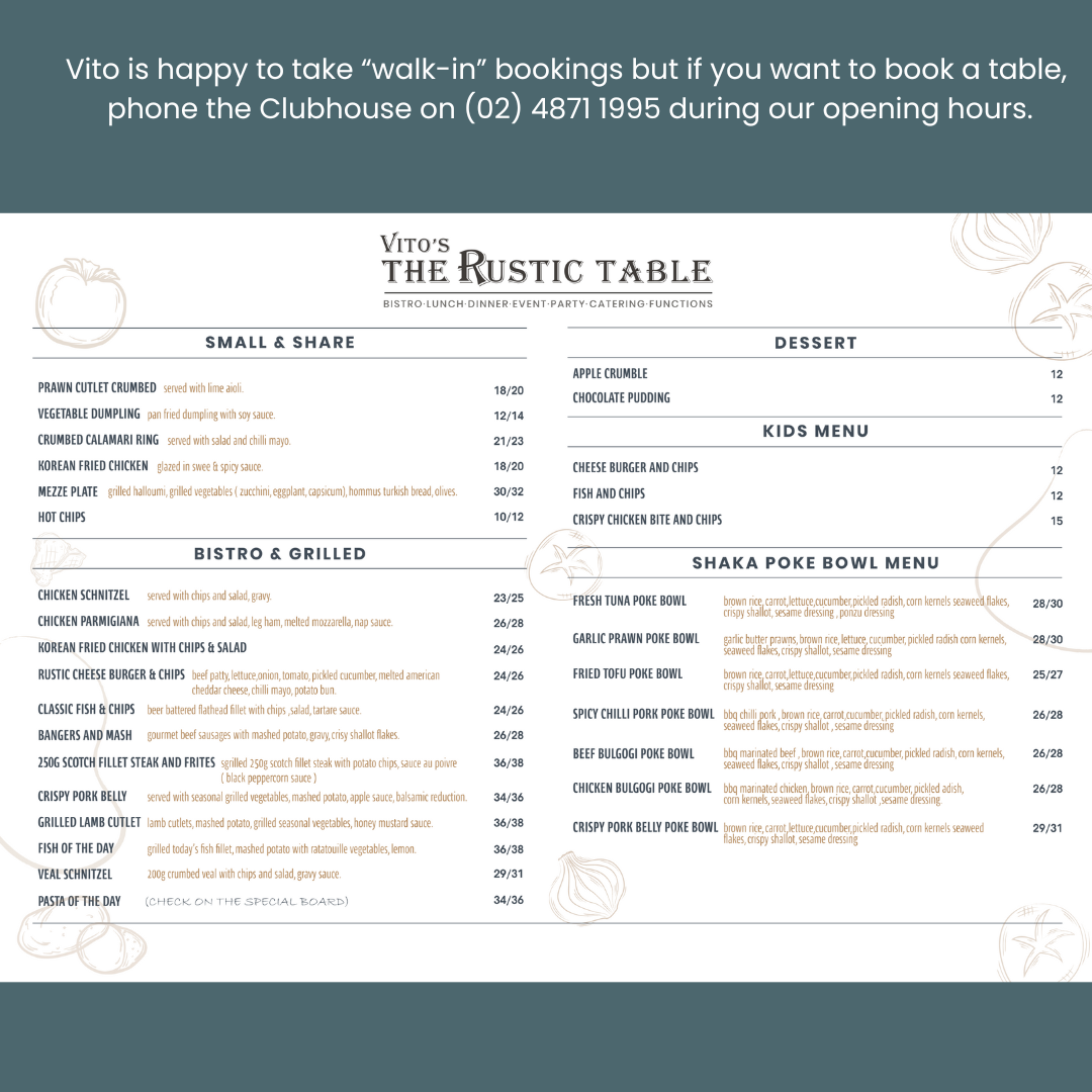 Dining — HIGHLANDS GOLF CLUB, MITTAGONG