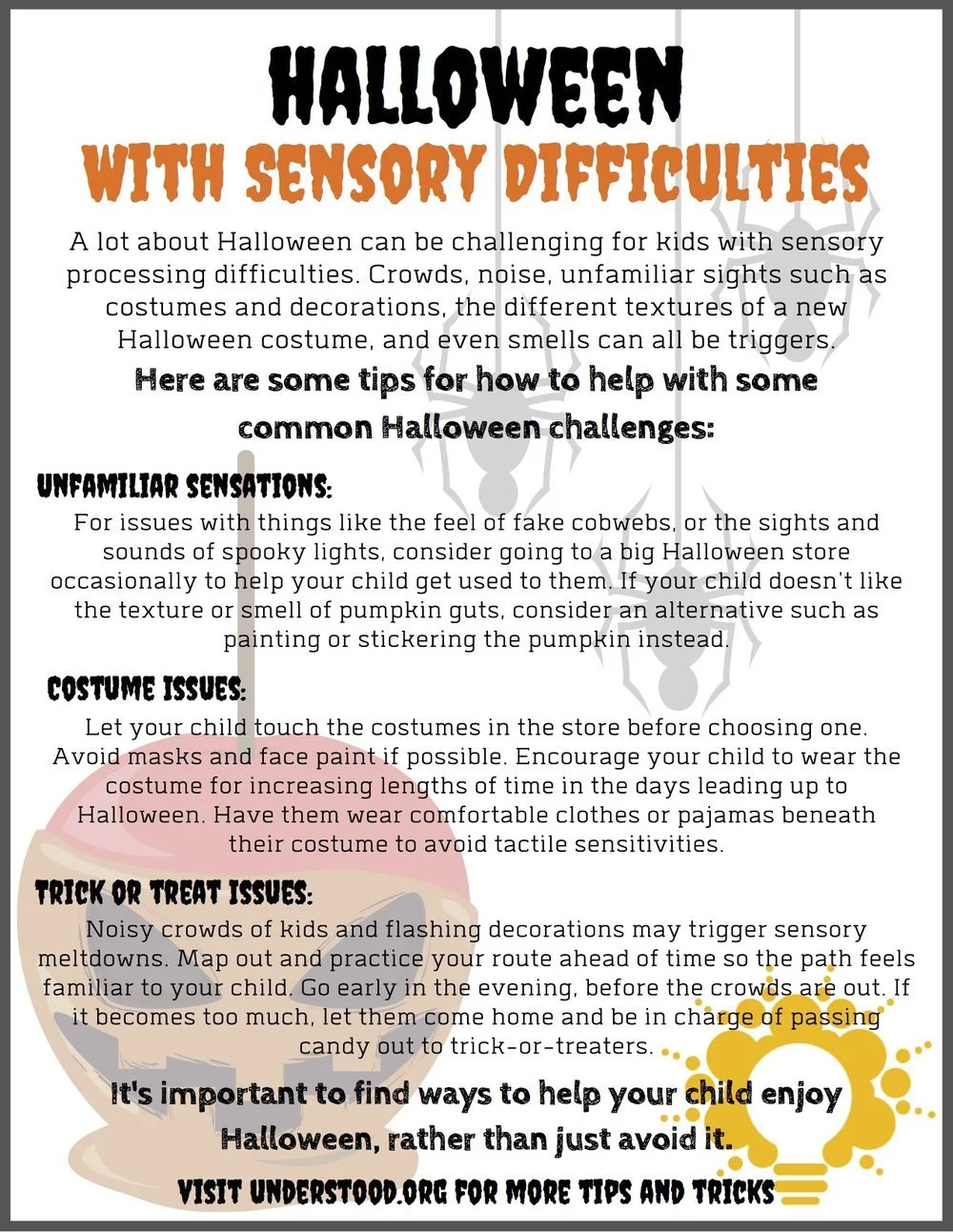 Tips + Tricks: Autism and Halloween — Ability Innovations