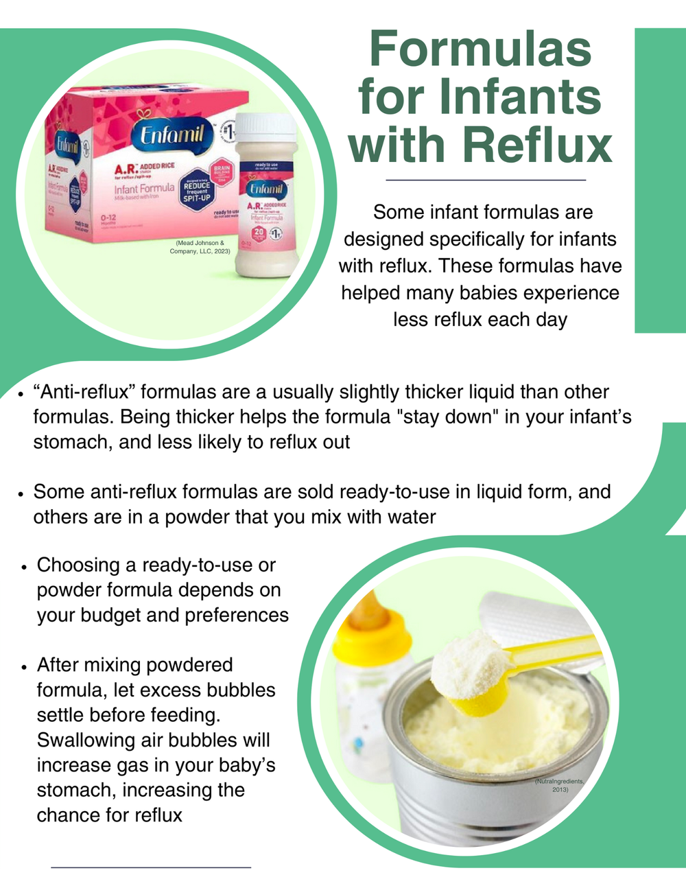 Formulas for Infants — Ability Innovations