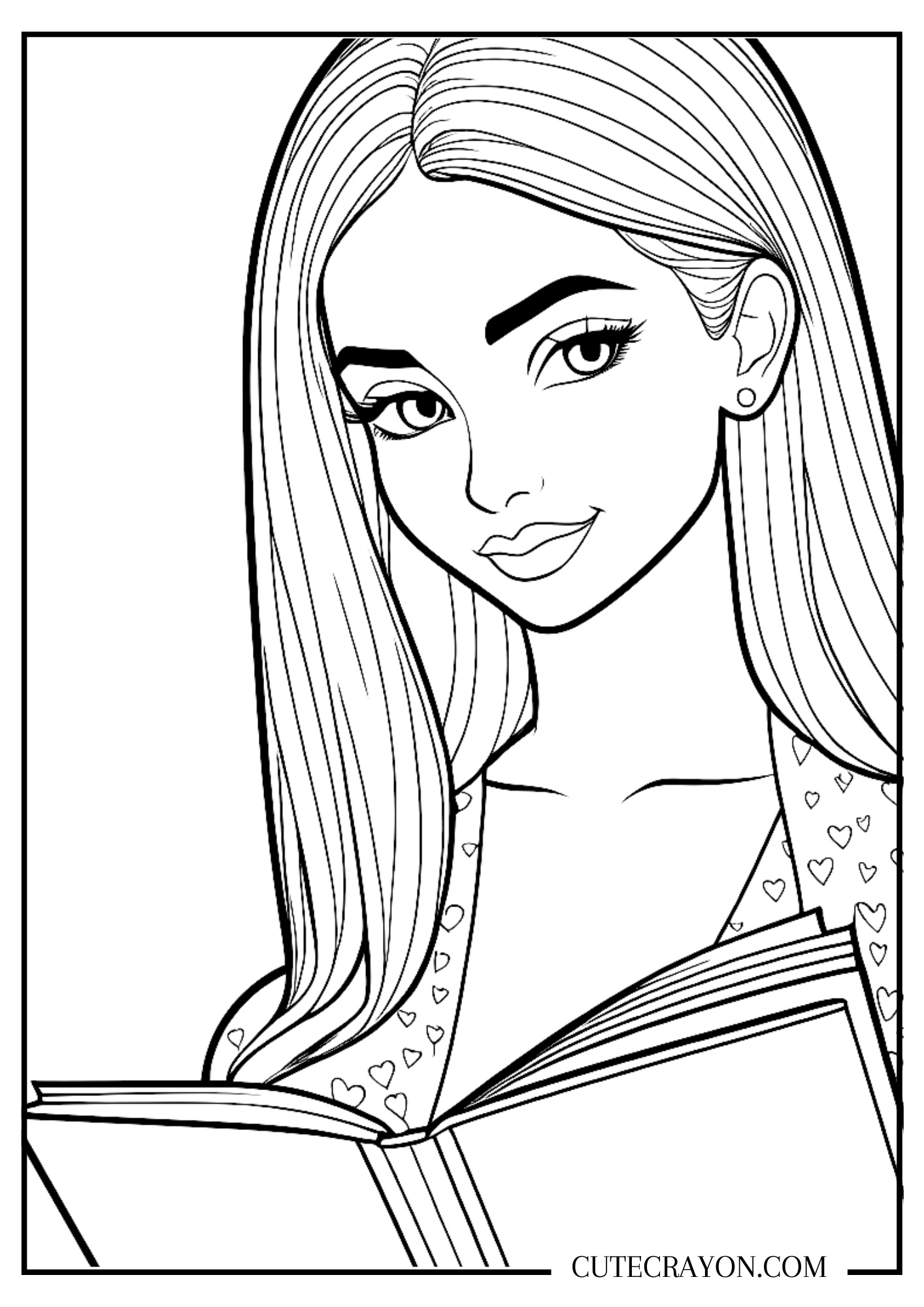 Preppy Coloring Pages | Free Printable PDFs to Download