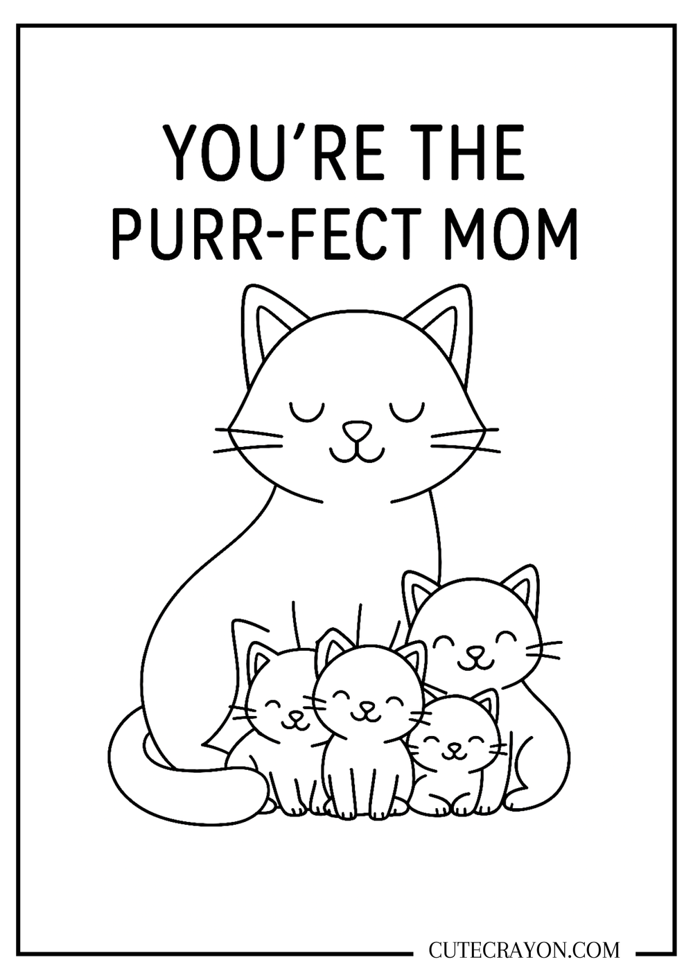 Mother's Day Coloring Pages - Free Printables (2025 edition)