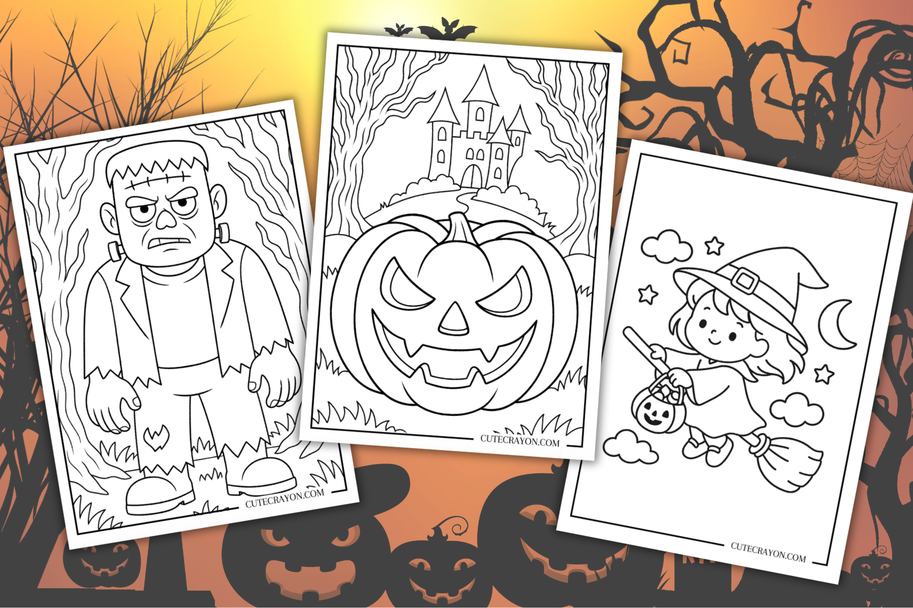 Halloween Coloring Pages - Free Printables (2025 edition)