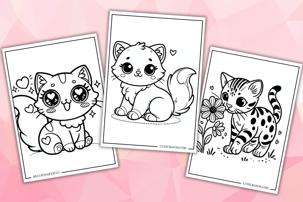 Preppy Coloring Pages | Free Printable PDFs to Download