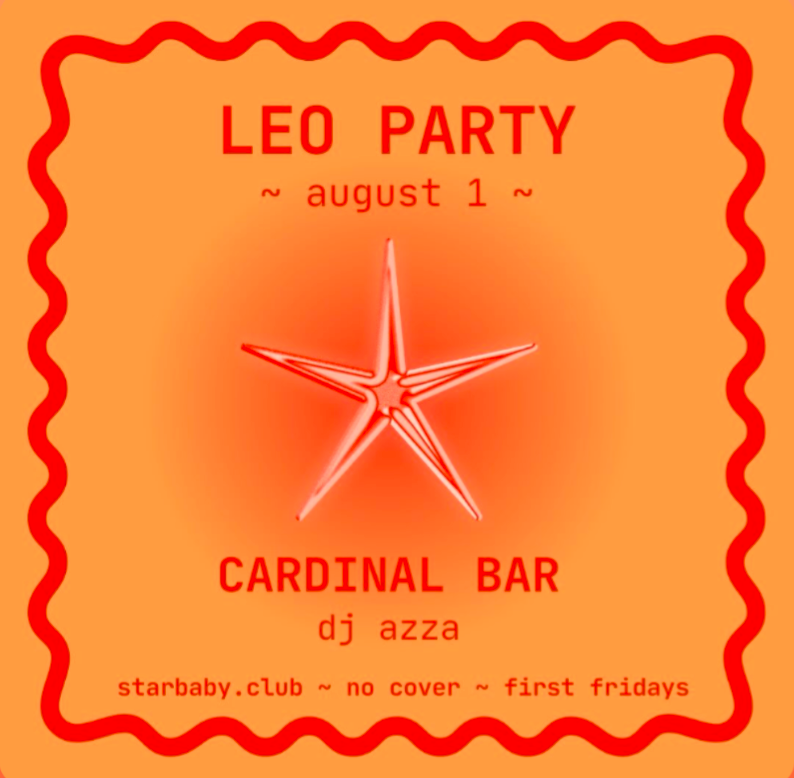 Events — The Cardinal Bar