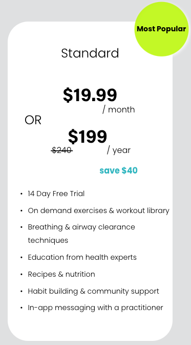 Pulmonary Rehabilitation Program | iMaster Health