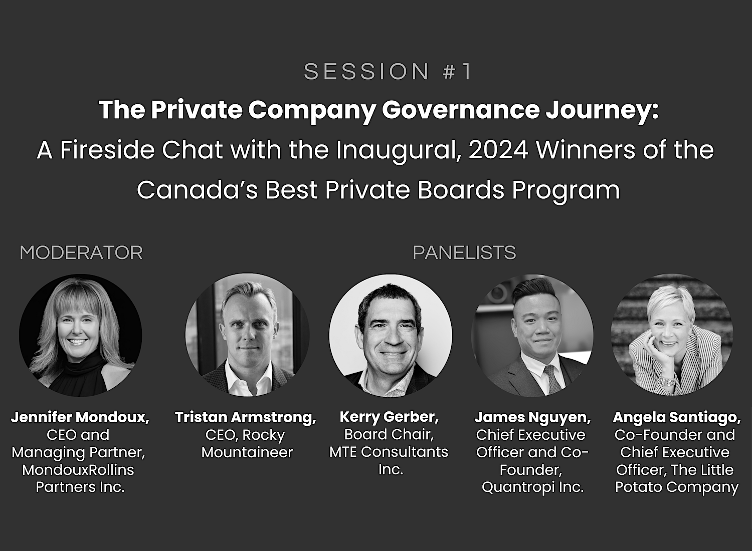 MondouxRollins Partners Announces the First Session Panelists for the ...