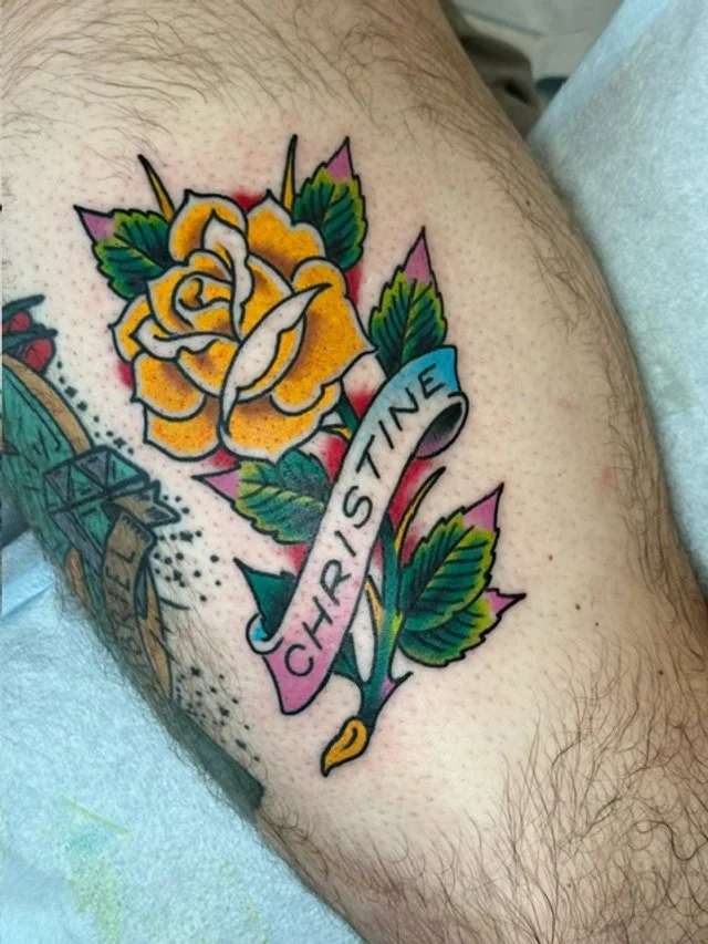 David Steed Tattoo Artist Oliver Peck's — Elm Street Tattoo