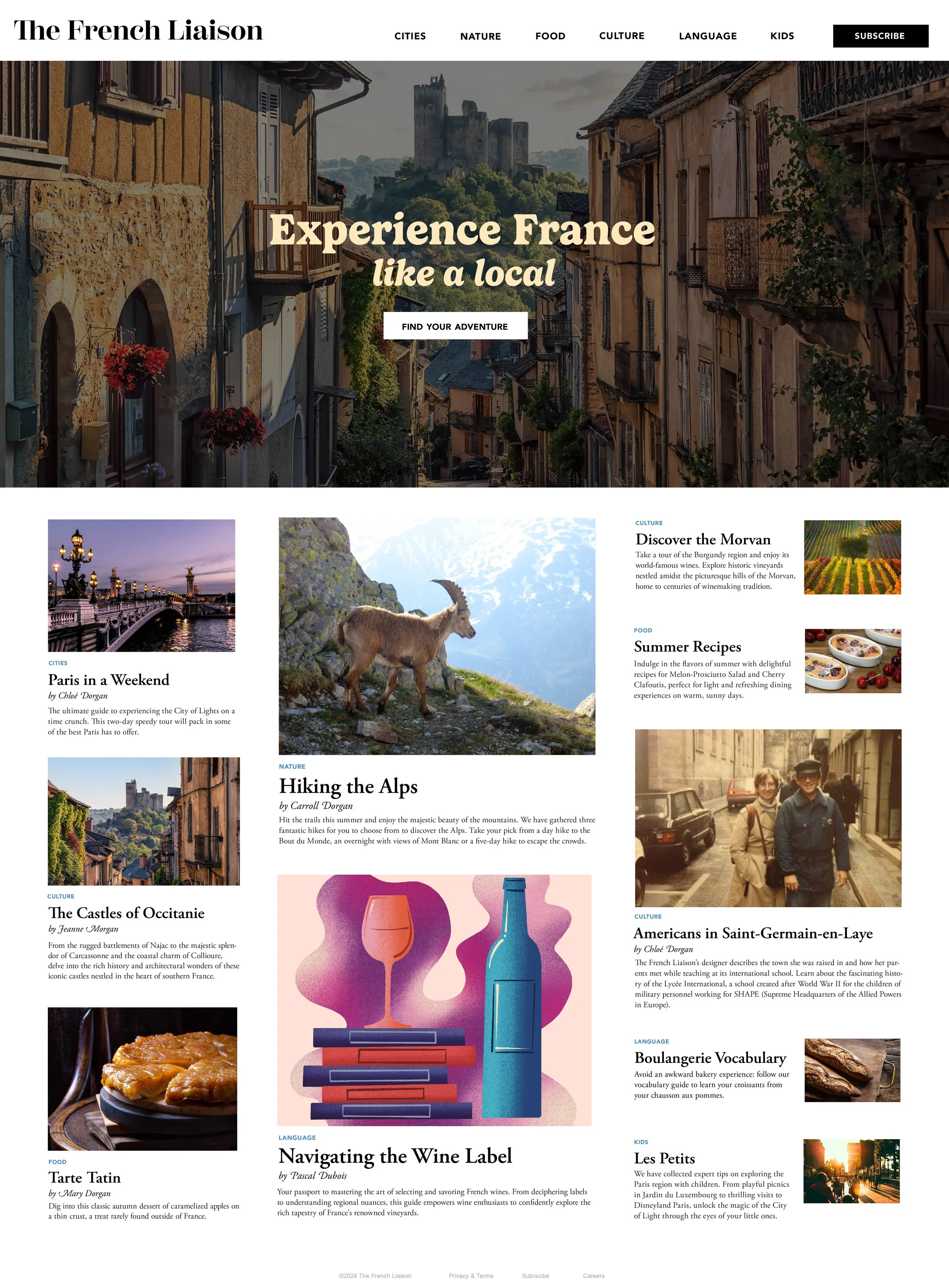 The French Liaison Magazine — Chloé Dorgan