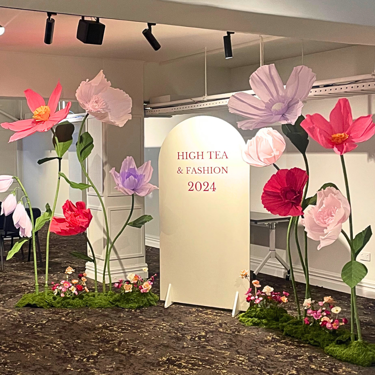Giant Flower Installations and hire — The Pretty Collective