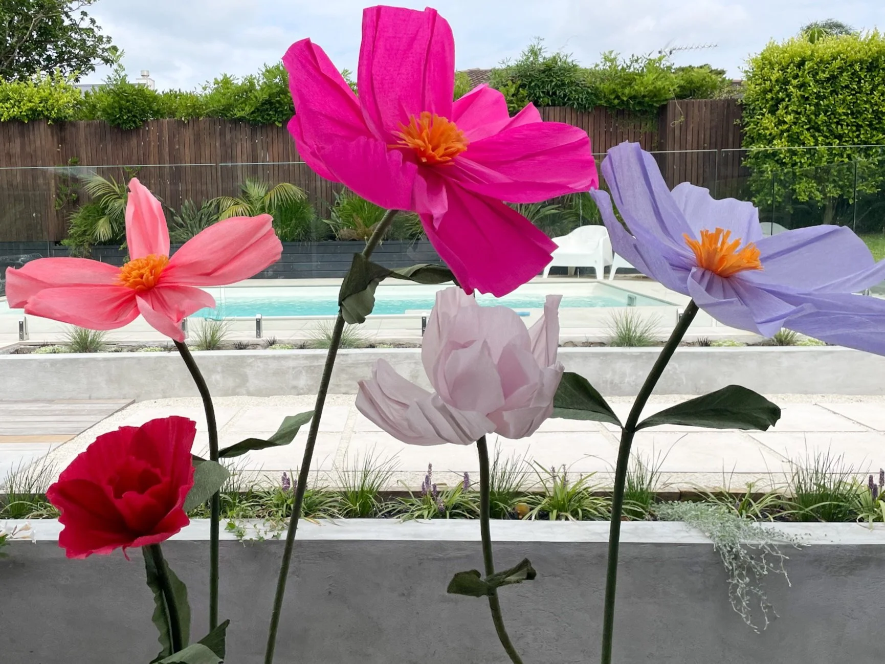 Giant Flower Installations and hire — The Pretty Collective