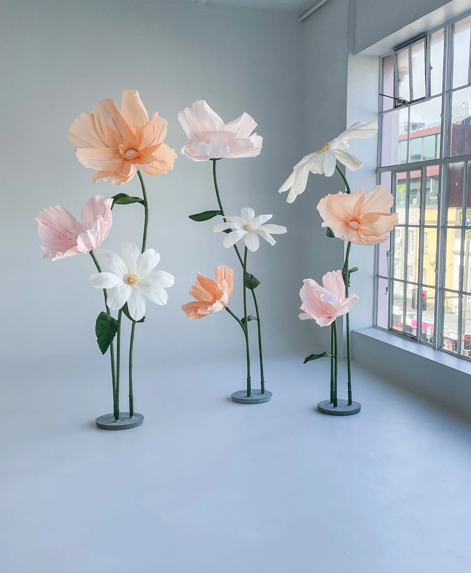 Giant Flower Installations and hire — The Pretty Collective