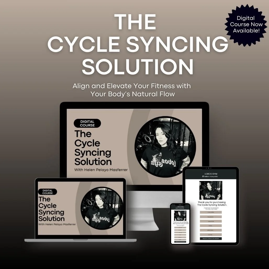 The Cycle Syncing Solution | Align, Energize, Achieve Now — Lobos Gym