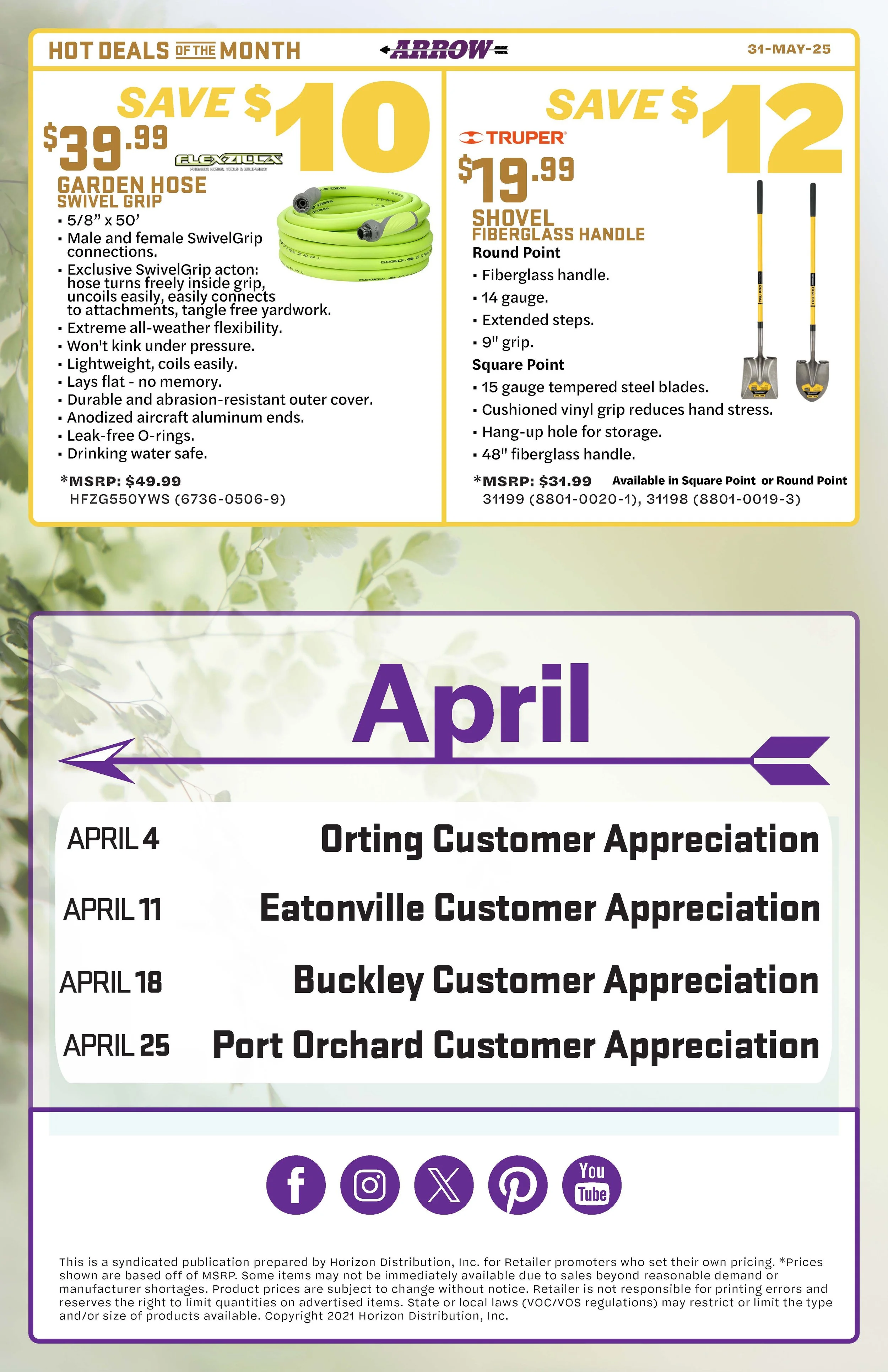 Specials — Arrow Lumber