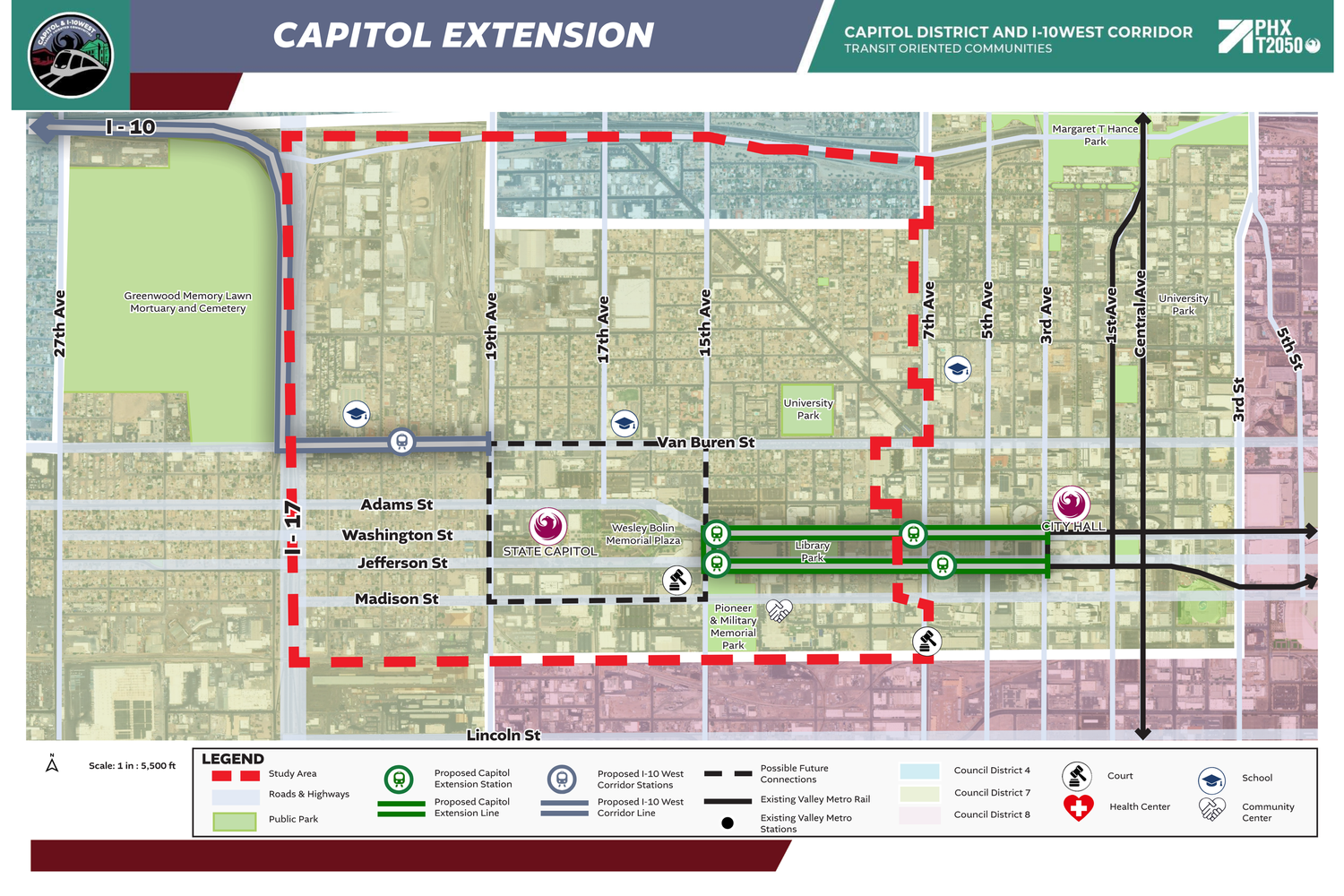 City of Phoenix - CAPEX/10WEST Rail Extension Project