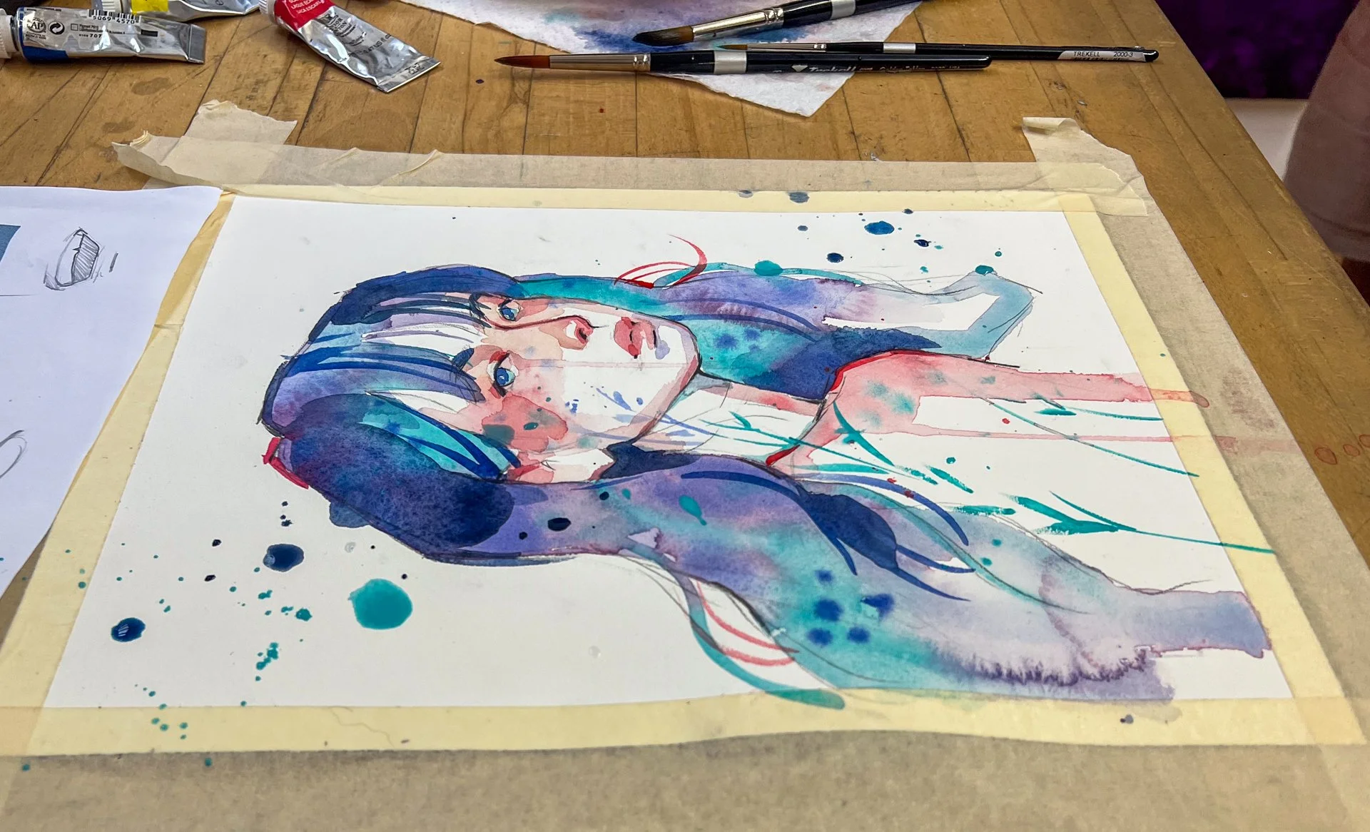 Transforming My Art: Insights from Kelogsloops' Watercolor Workshop ...