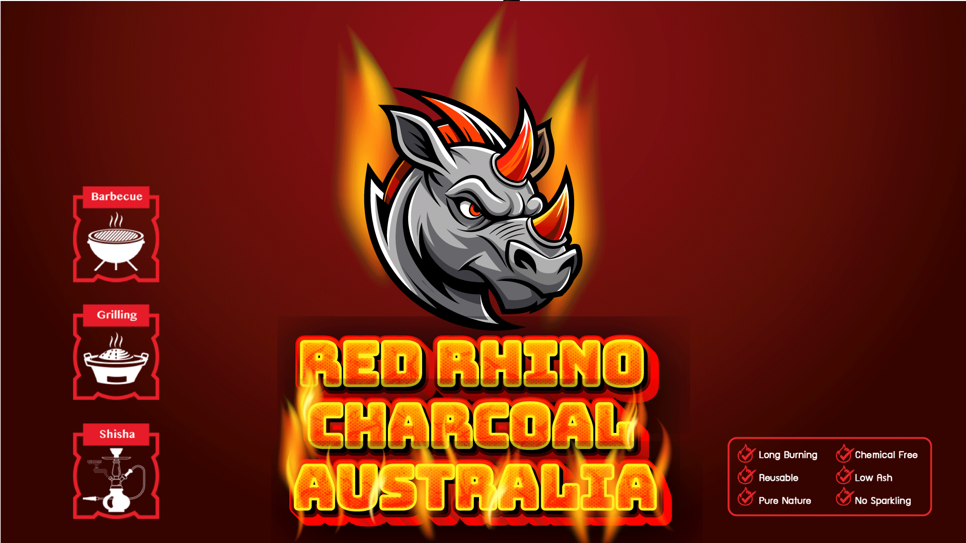 Red Rhino Charcoal Australia