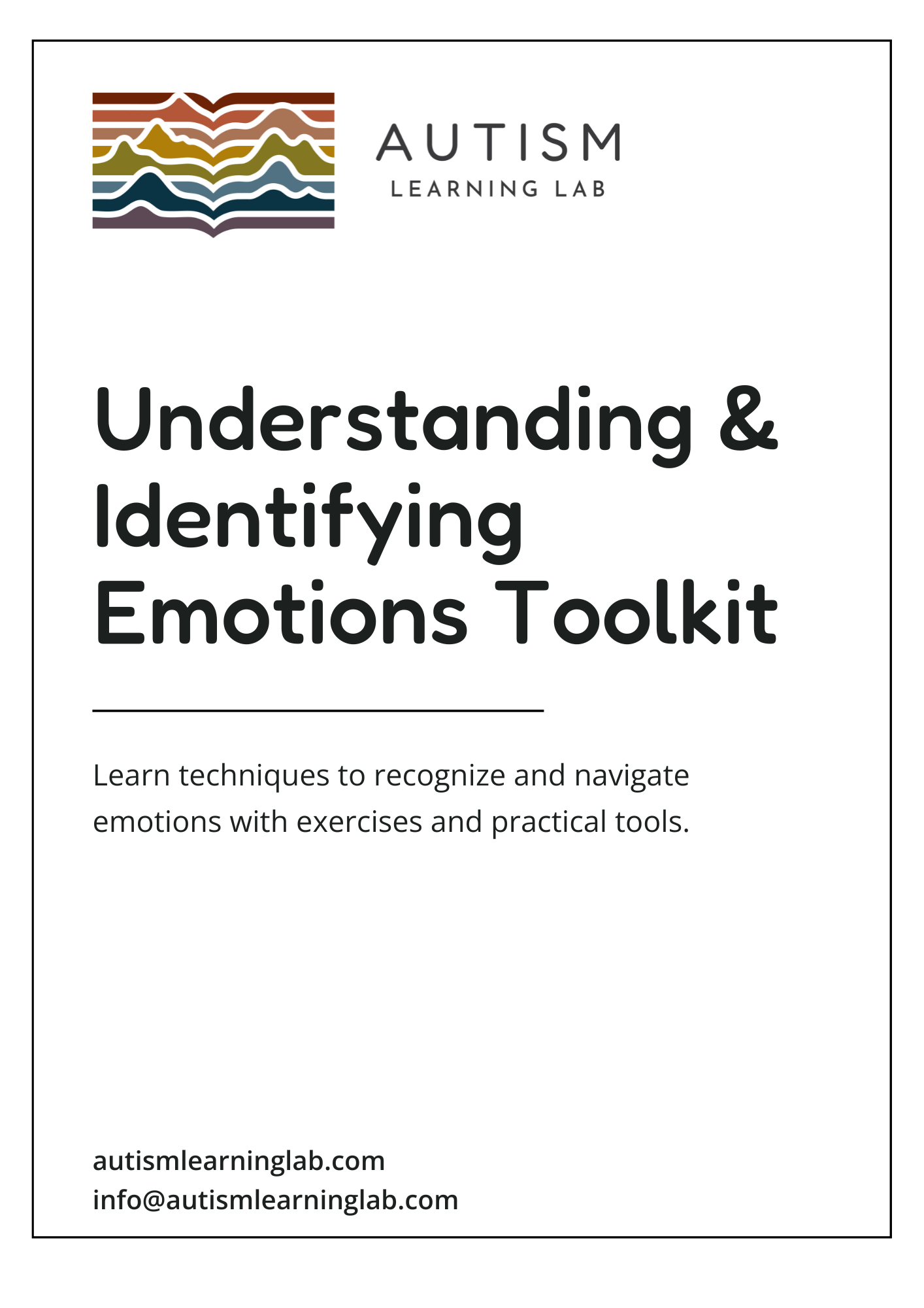 Identifying Emotions Toolkit | Tools for Emotional Regulation — Autism ...