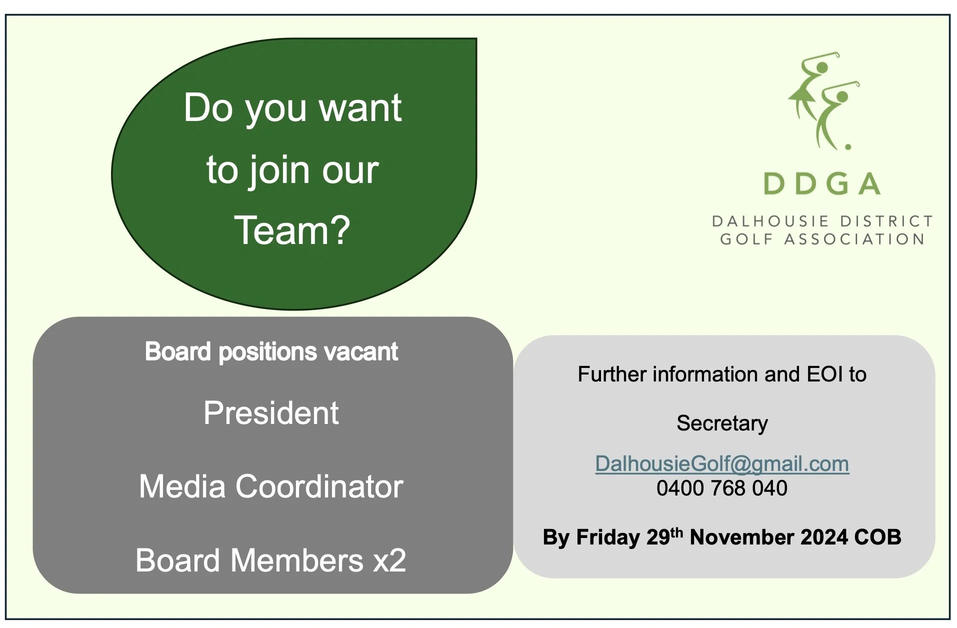 Dalhousie District Golf Association