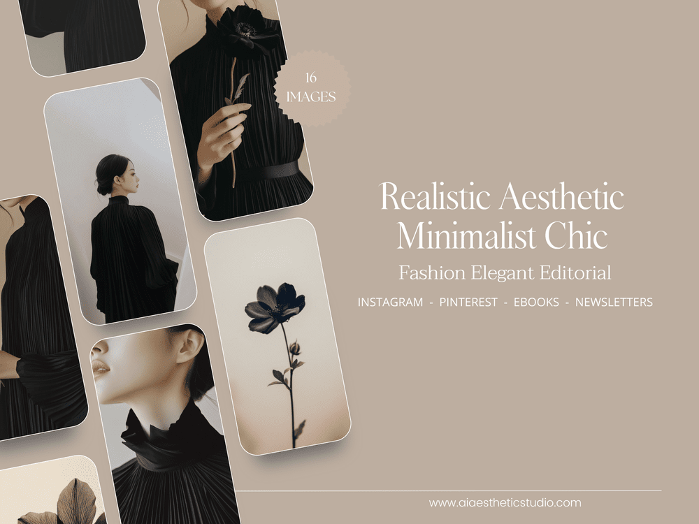 27 AI AESTHETIC NEUTRAL TONES DECOR STOCK IMAGE COLLECTION — AI ...