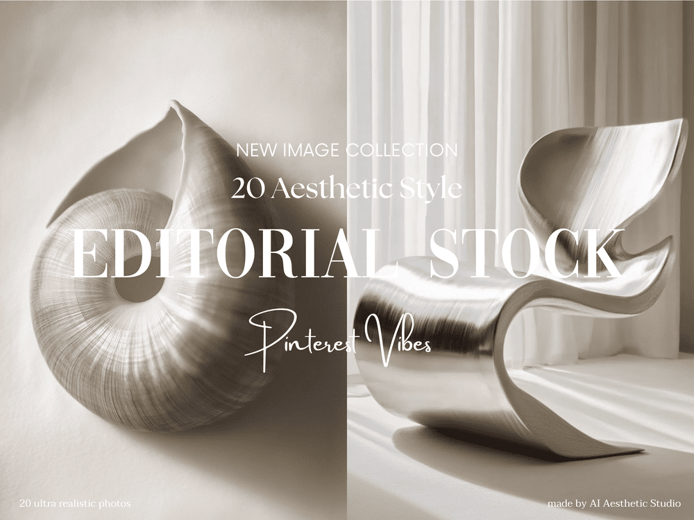 12 Aesthetic Chic Feminine Neutral Tones Lifestyle Stock Image ...
