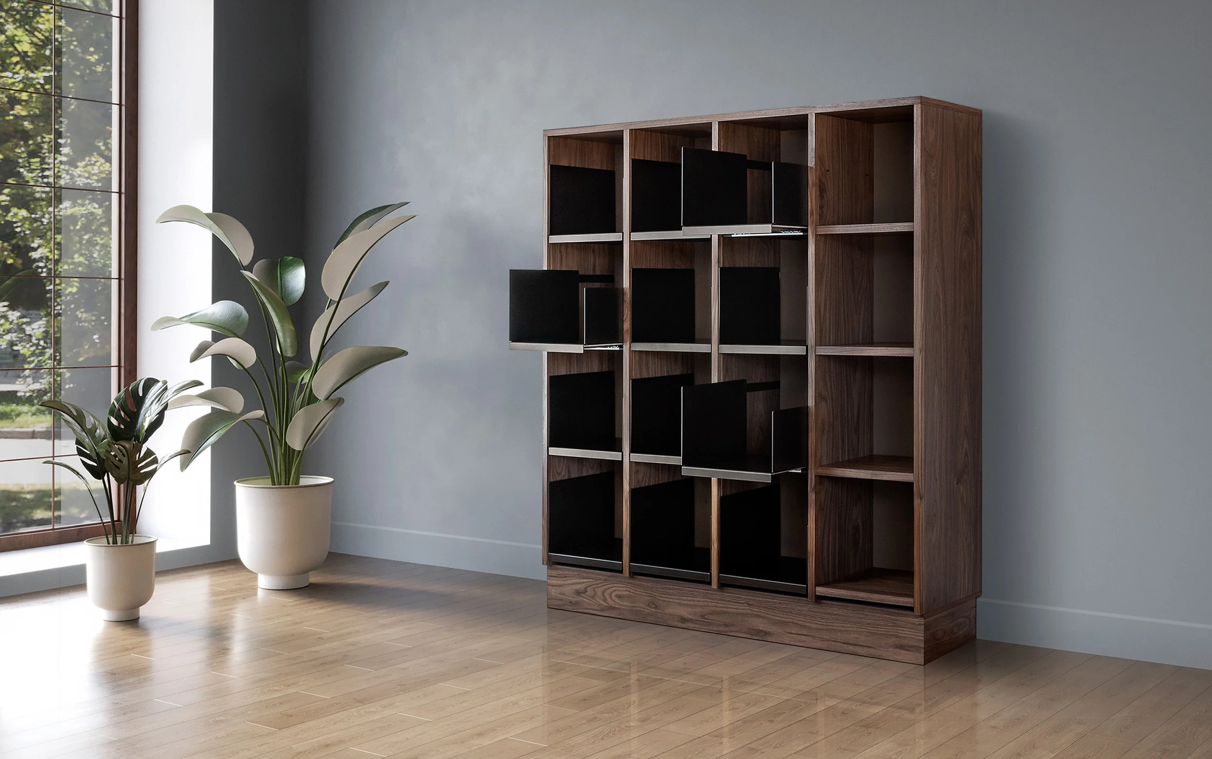 Revolutionary Vinyl Record Storage Cabinets | LongPlayer UK
