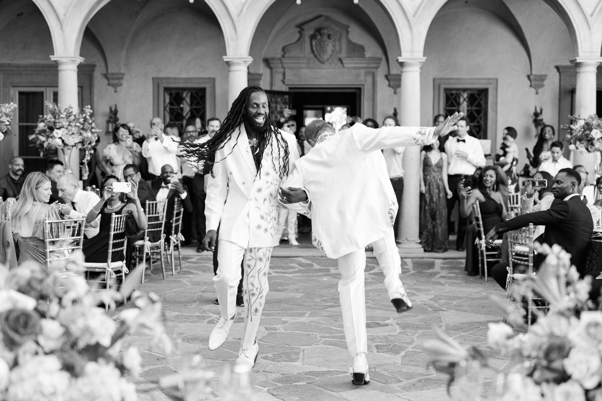 Glamorous LGBT wedding inspired by couture fashion — Danforth Neal