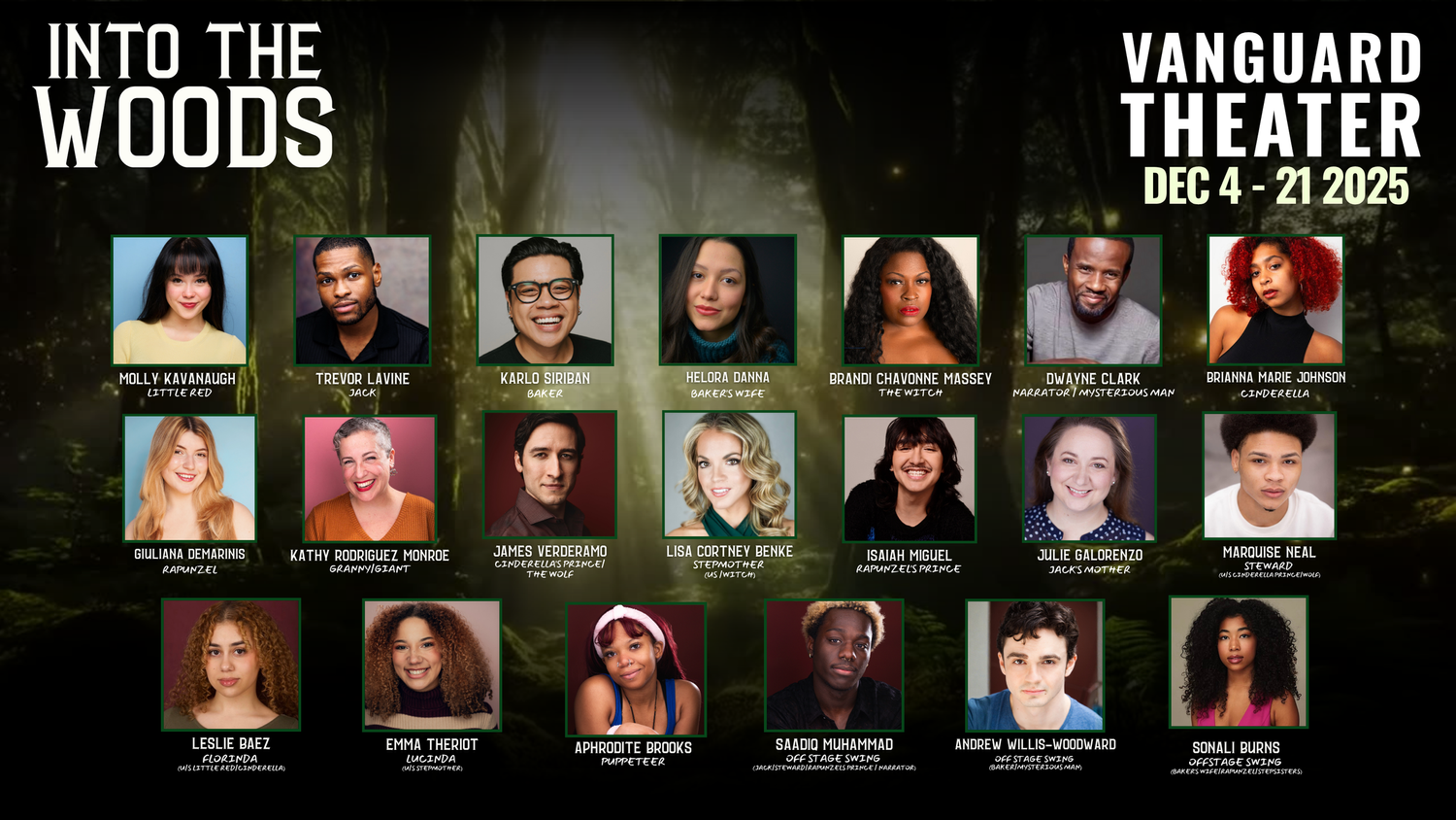 Into the Woods | Tony-Winning Musical in Montclair, NJ — Vanguard Theater