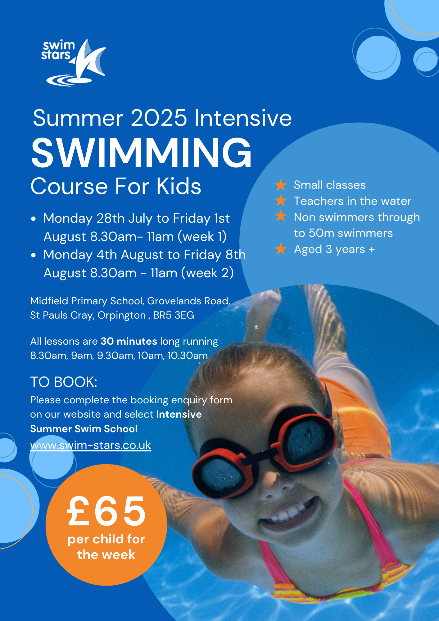 Swim Stars — Summer Swim School