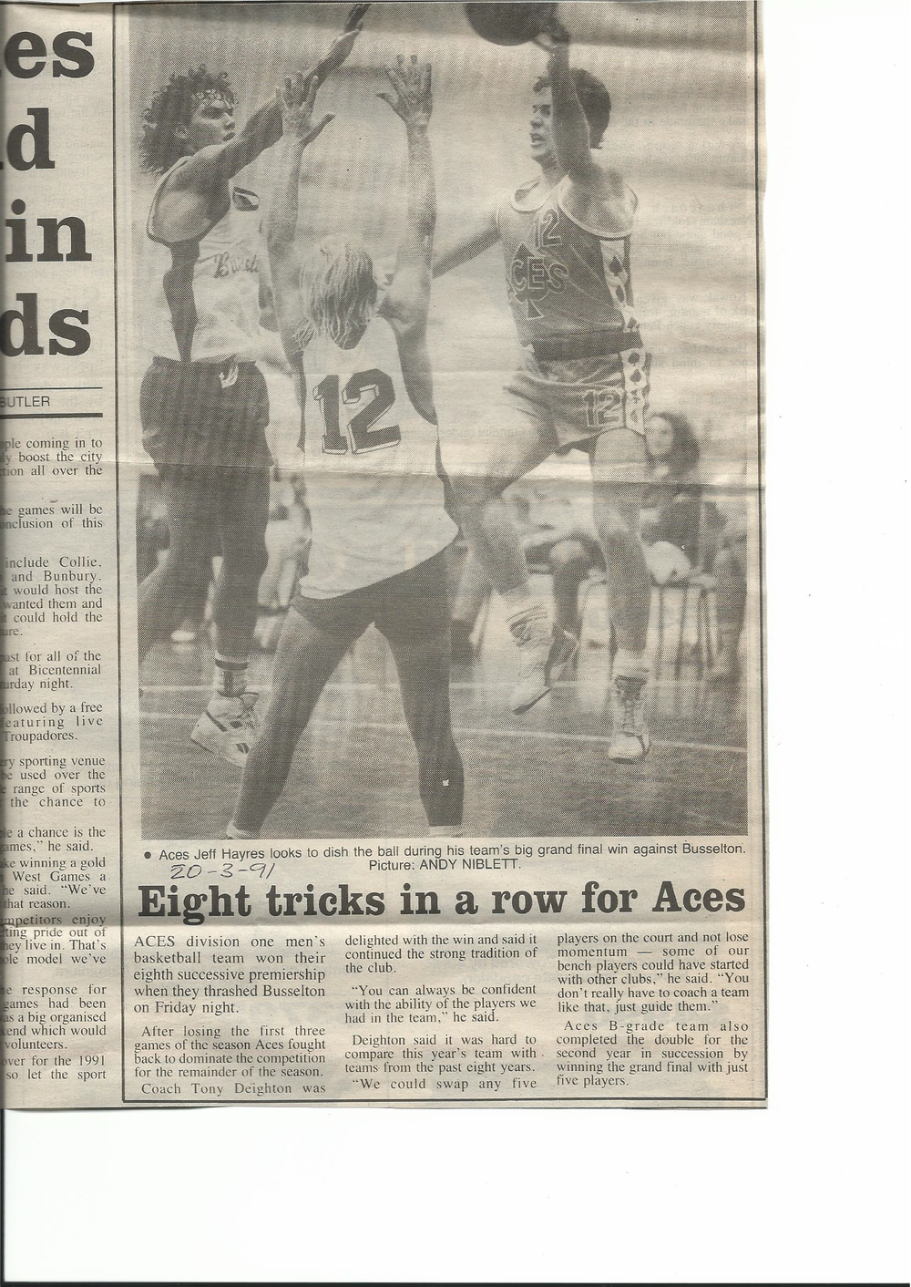 Aces Basketball Club Club History — Aces Basketball Club