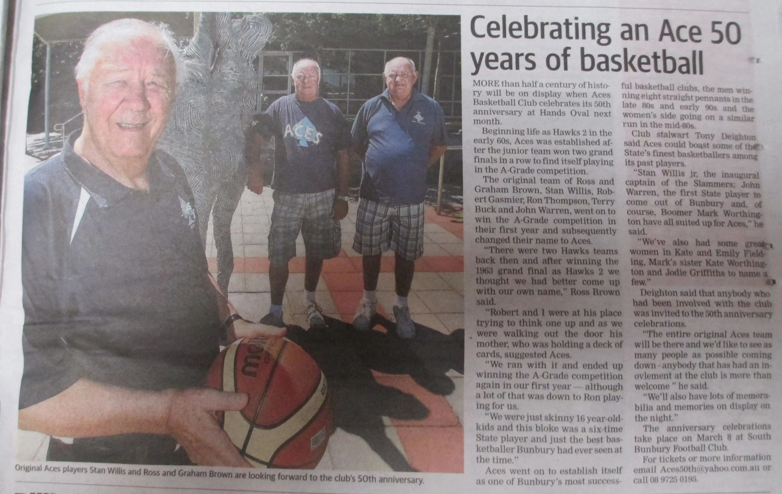 Aces Basketball Club Club History — Aces Basketball Club