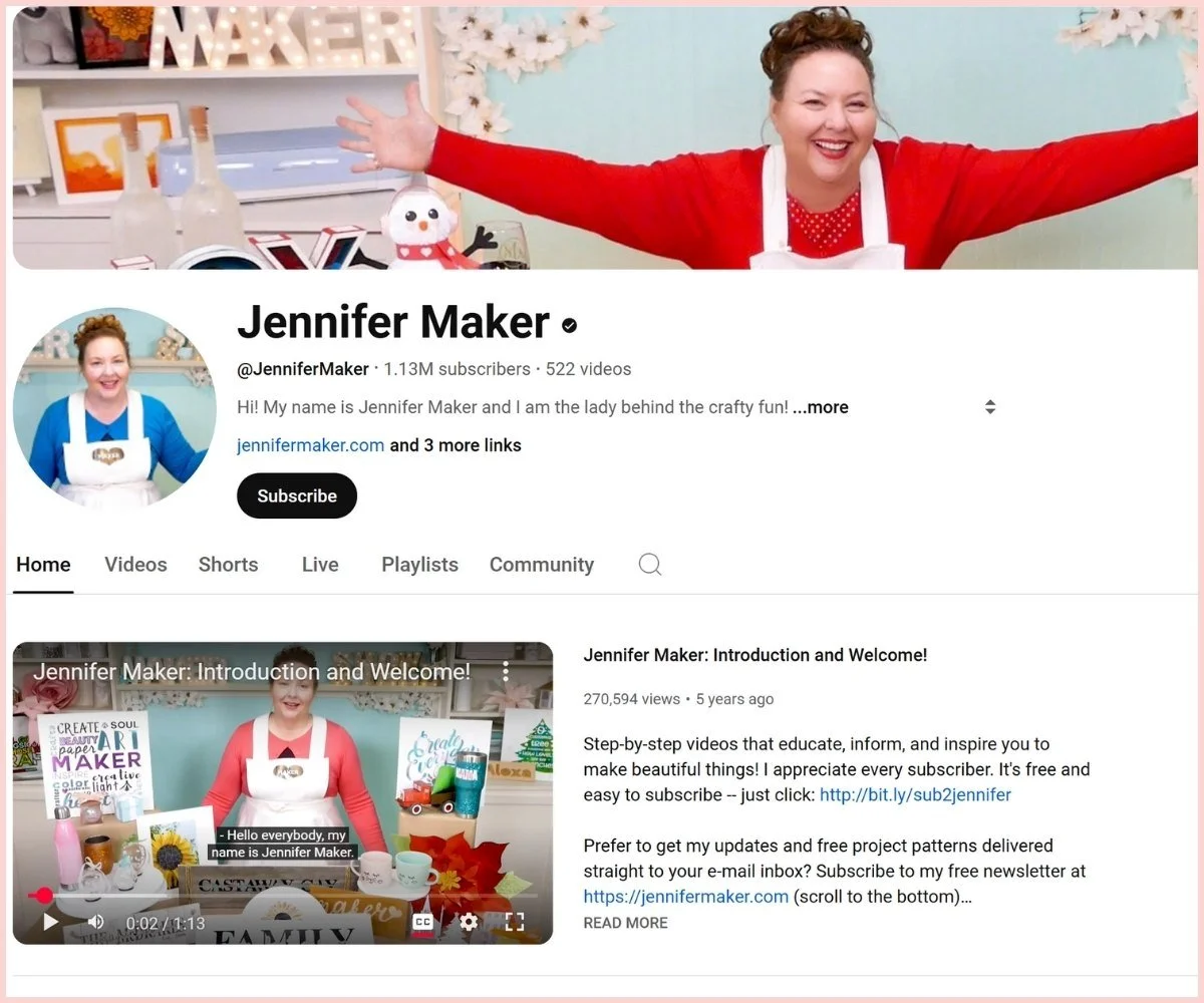 Top 15 Cricut Crafters You Need to Follow on YouTube — Boba & Bear