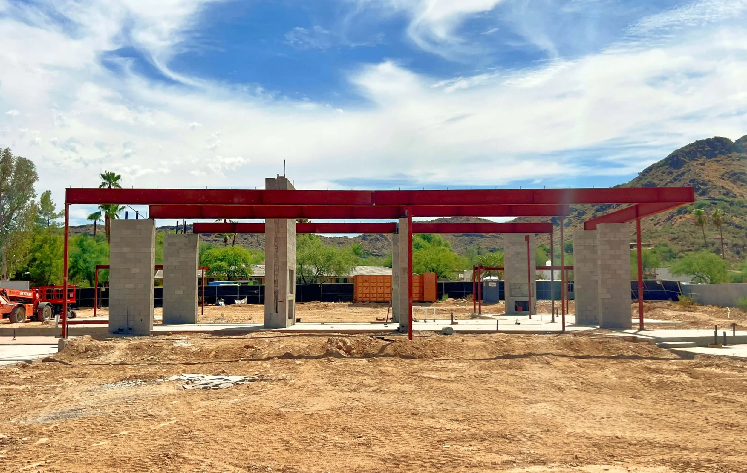 Bret Hills: Paradise Valley Home: Residential structural steel ...