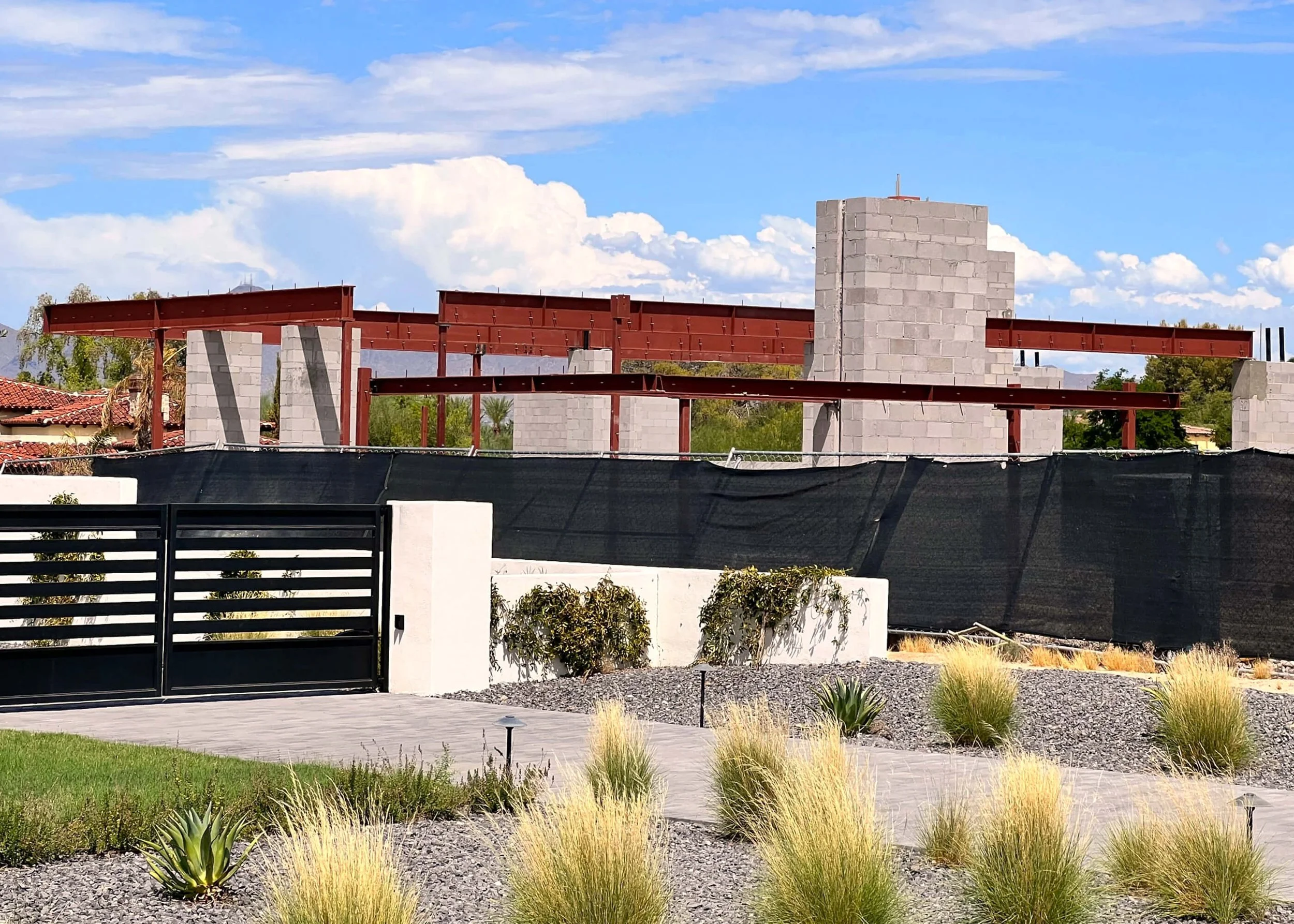 Bret Hills: Paradise Valley Home: Residential structural steel ...