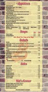 Menu — Scala's Pizza