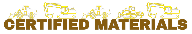 Certified Materials 845-731-1150 CertifiedMaterials@gmail.com