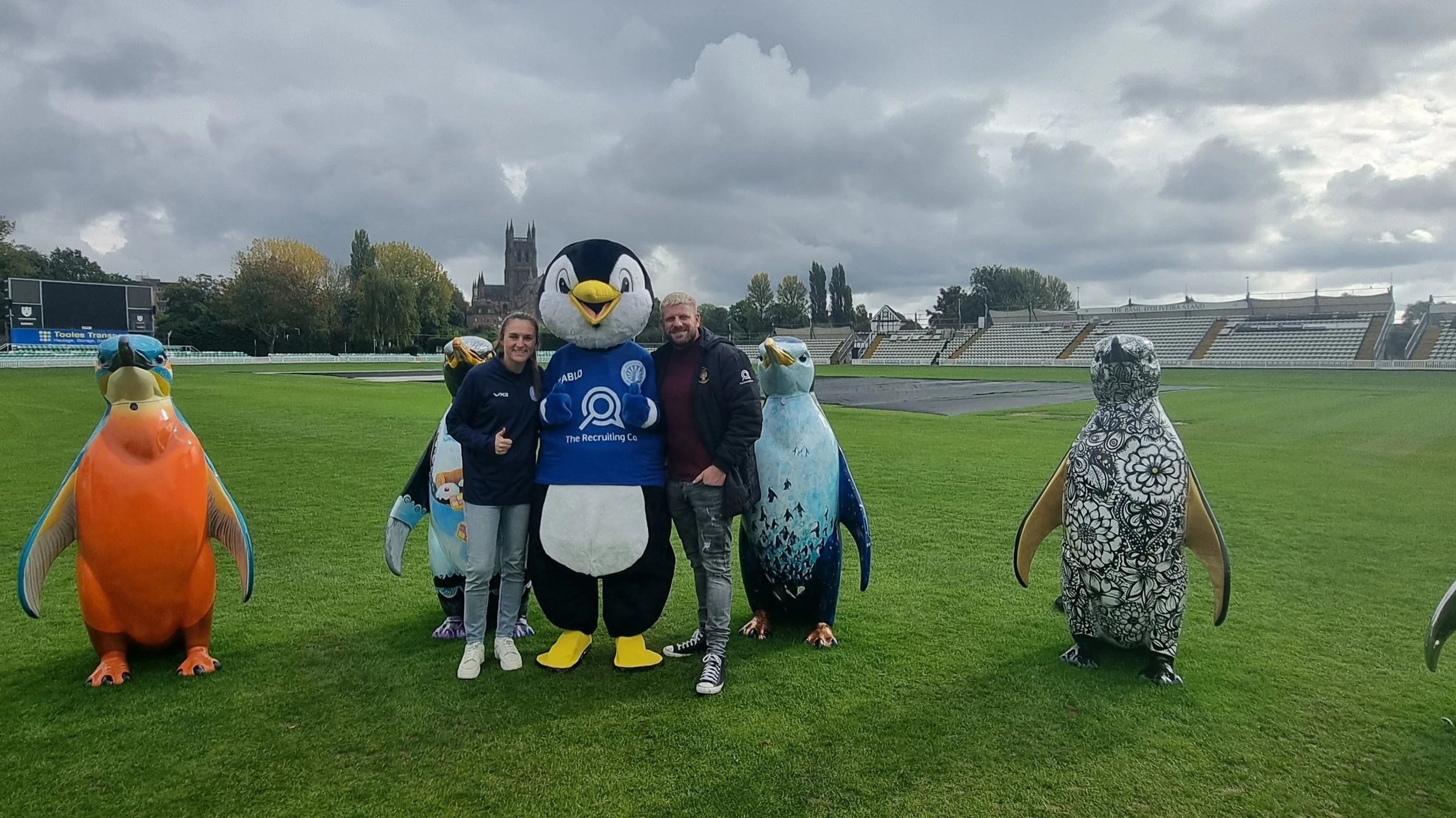 Pablo The Penguin Joins The Great Waddle of Worcester Finale with The ...