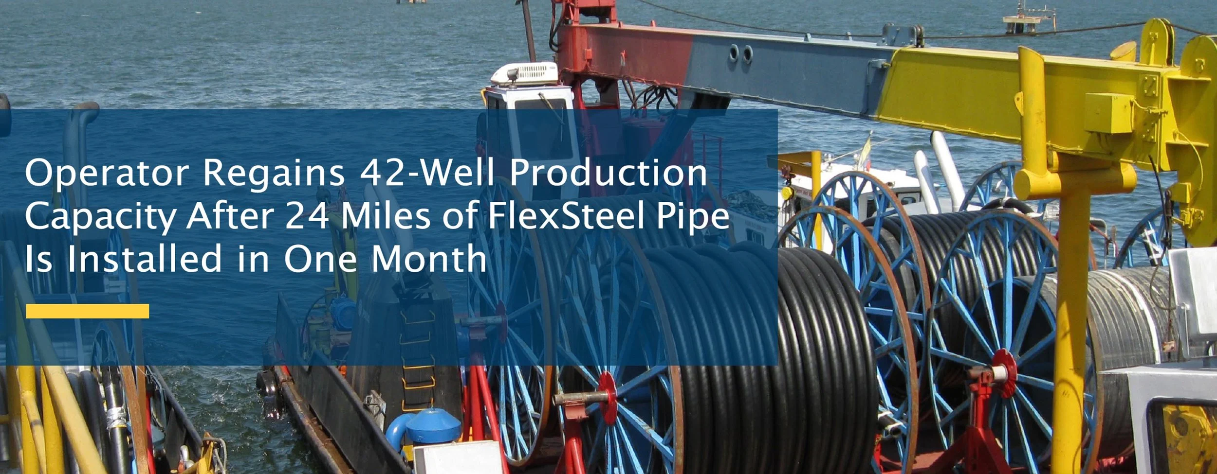 Subsea Pipeline Solutions - For Water Depths up to 100 Meters