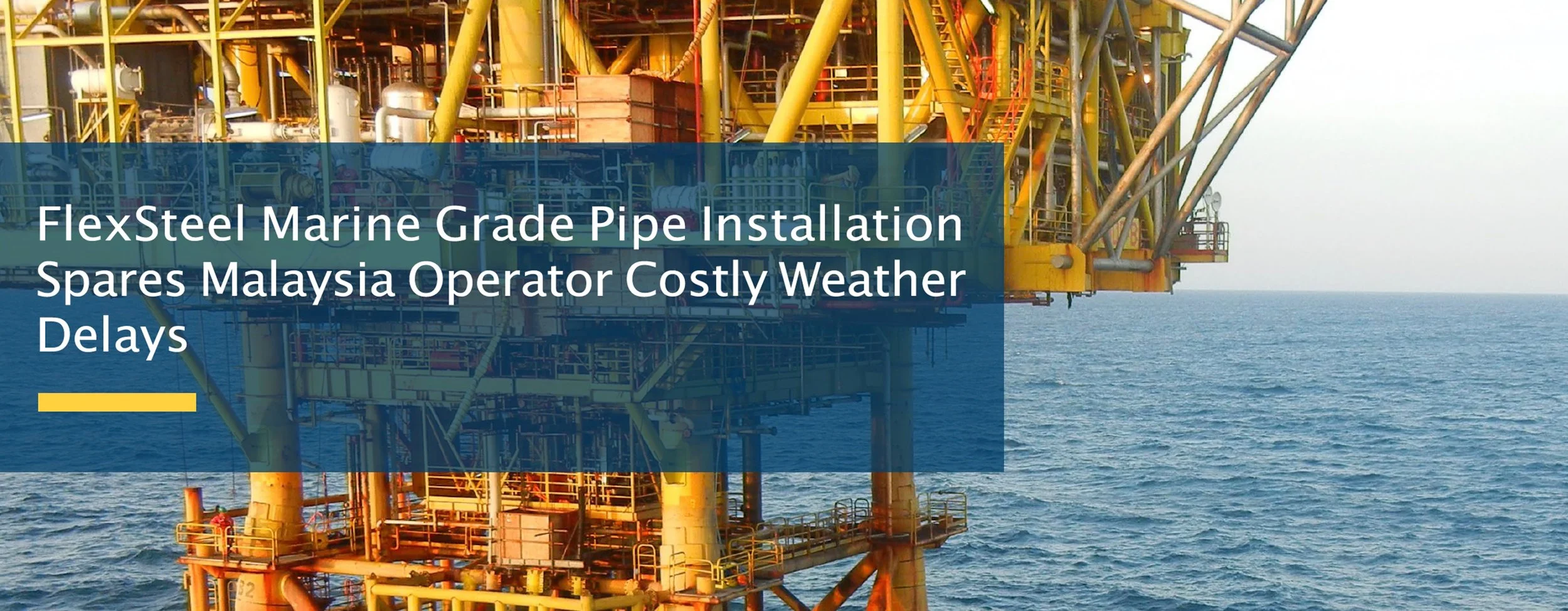 Subsea Pipeline Solutions - For Water Depths up to 100 Meters
