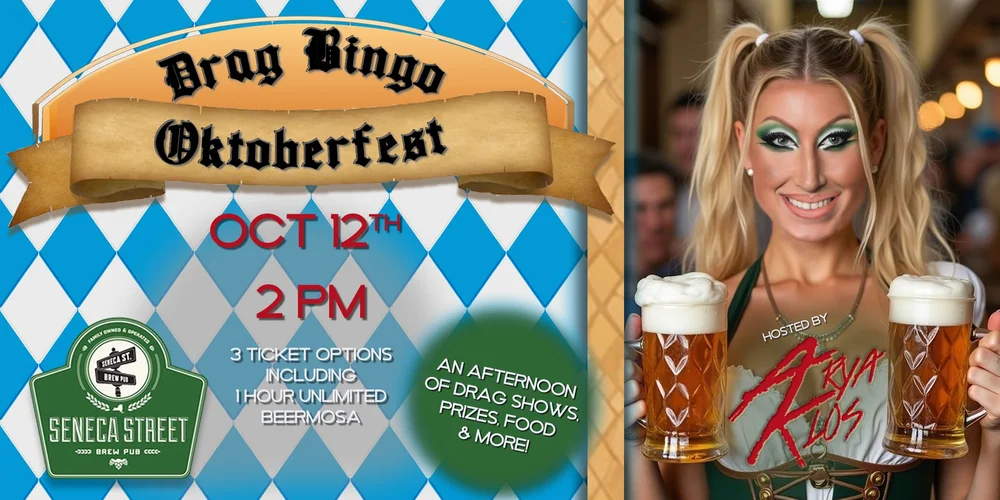 Oktoberfest Drag Bingo with Arya Klos — Come Out Central New York