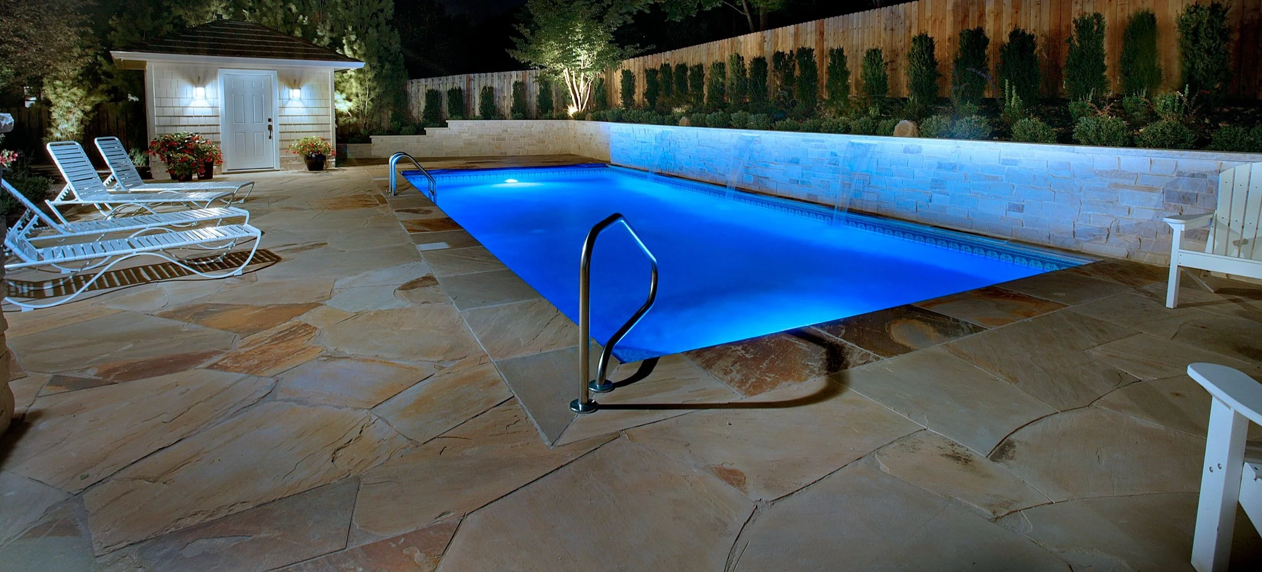 Inground Pools: Elegant Poolscape Design in Omaha, Elkhorn, Bennington ...