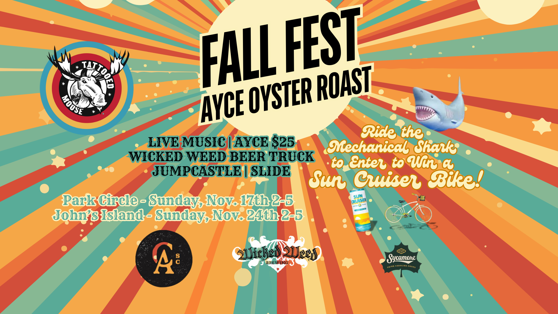 EVENTS — TATTOOED MOOSE