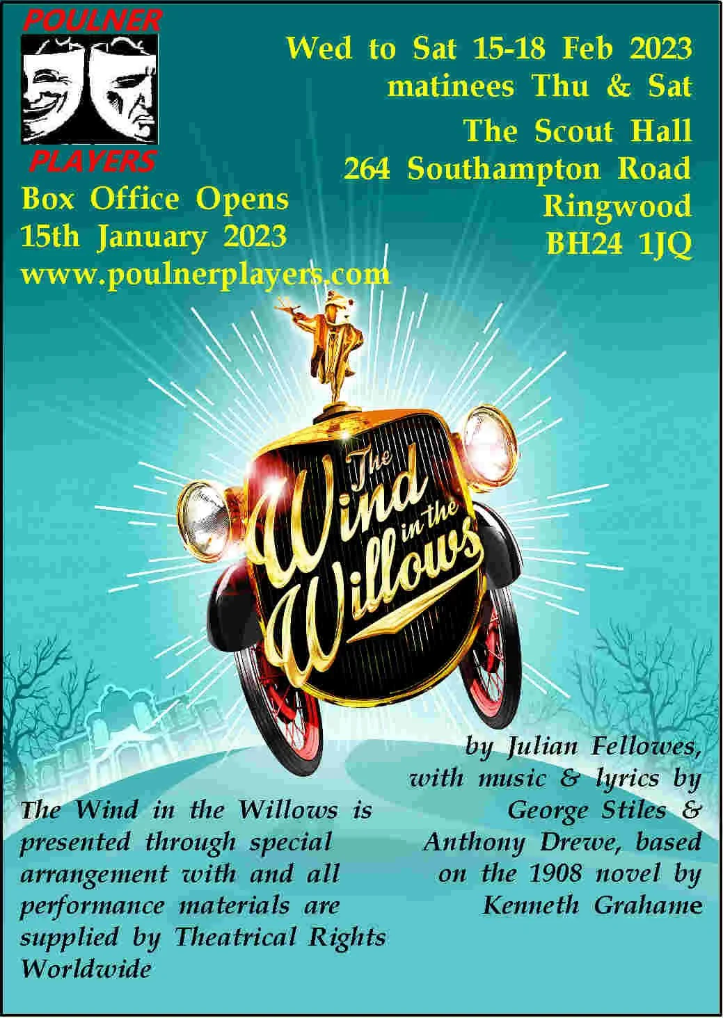 The Wind in the Willows 2023 | Experience The Wind in the Willows ...