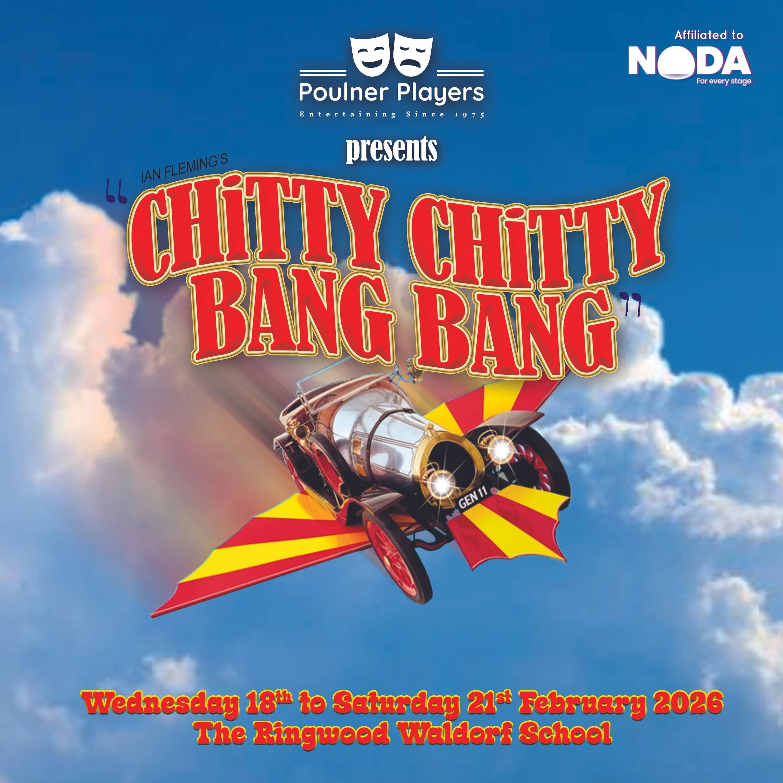 Chitty Chitty Bang Bang 2026 — Poulner Players