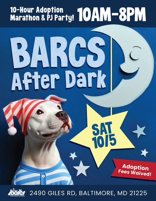 Adoption Events — Baltimore Animal Rescue and Care Shelter (BARCS)