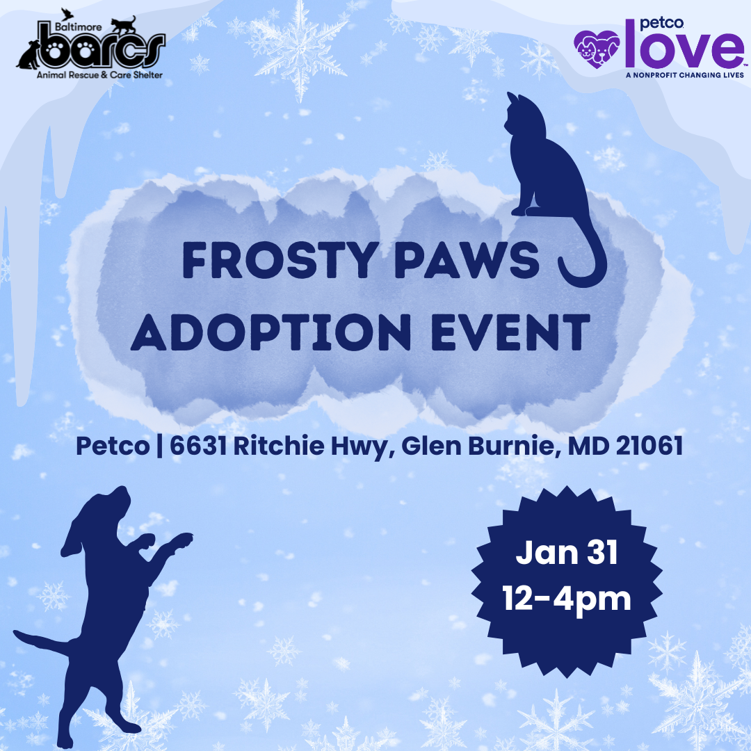Adoption Events — Baltimore Animal Rescue and Care Shelter (BARCS)